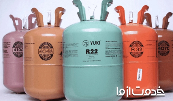 آموزش تصویری تعویض گاز R22 با R410
